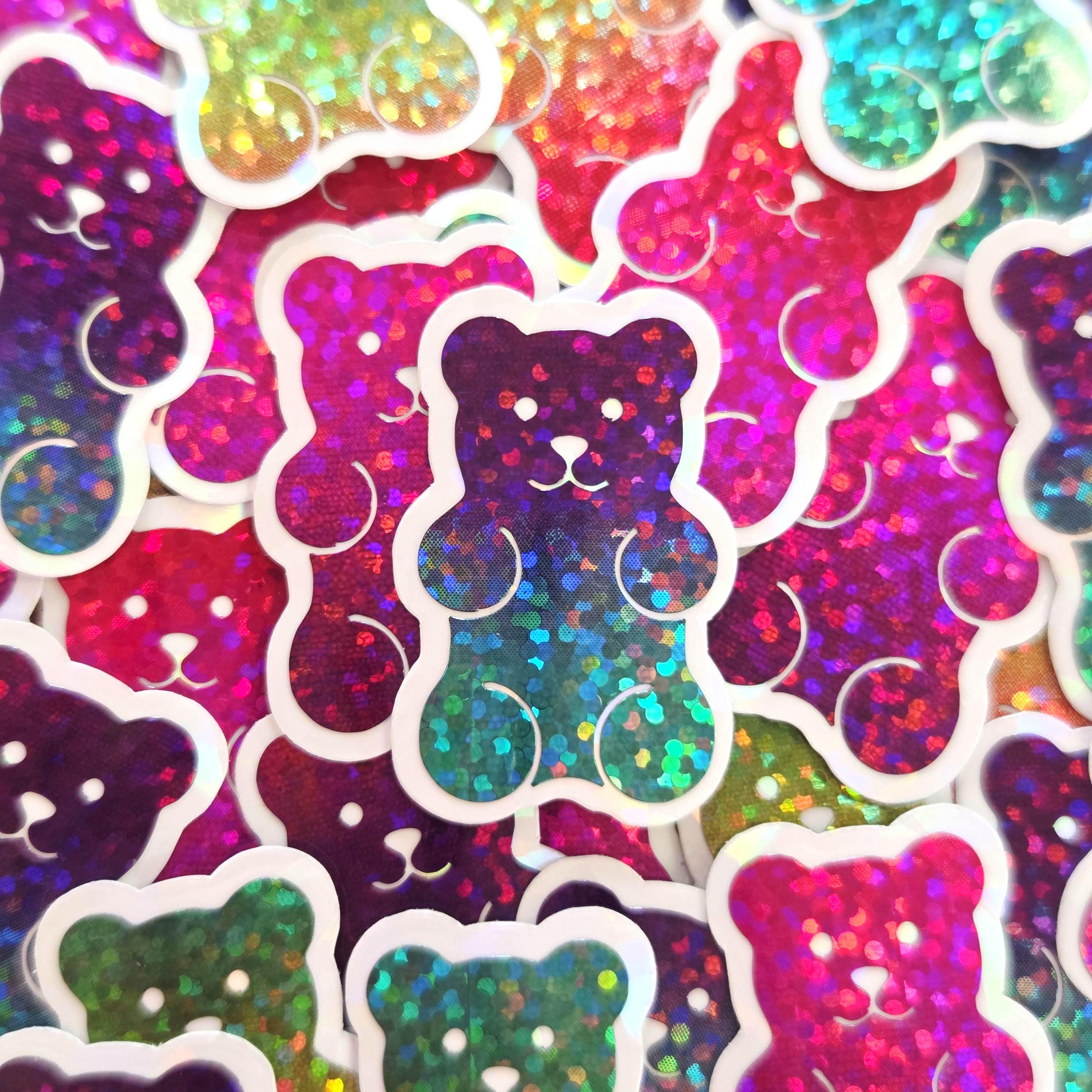 Rainbow Gummy Bears Mini Stickers – Fairy Dust Decals