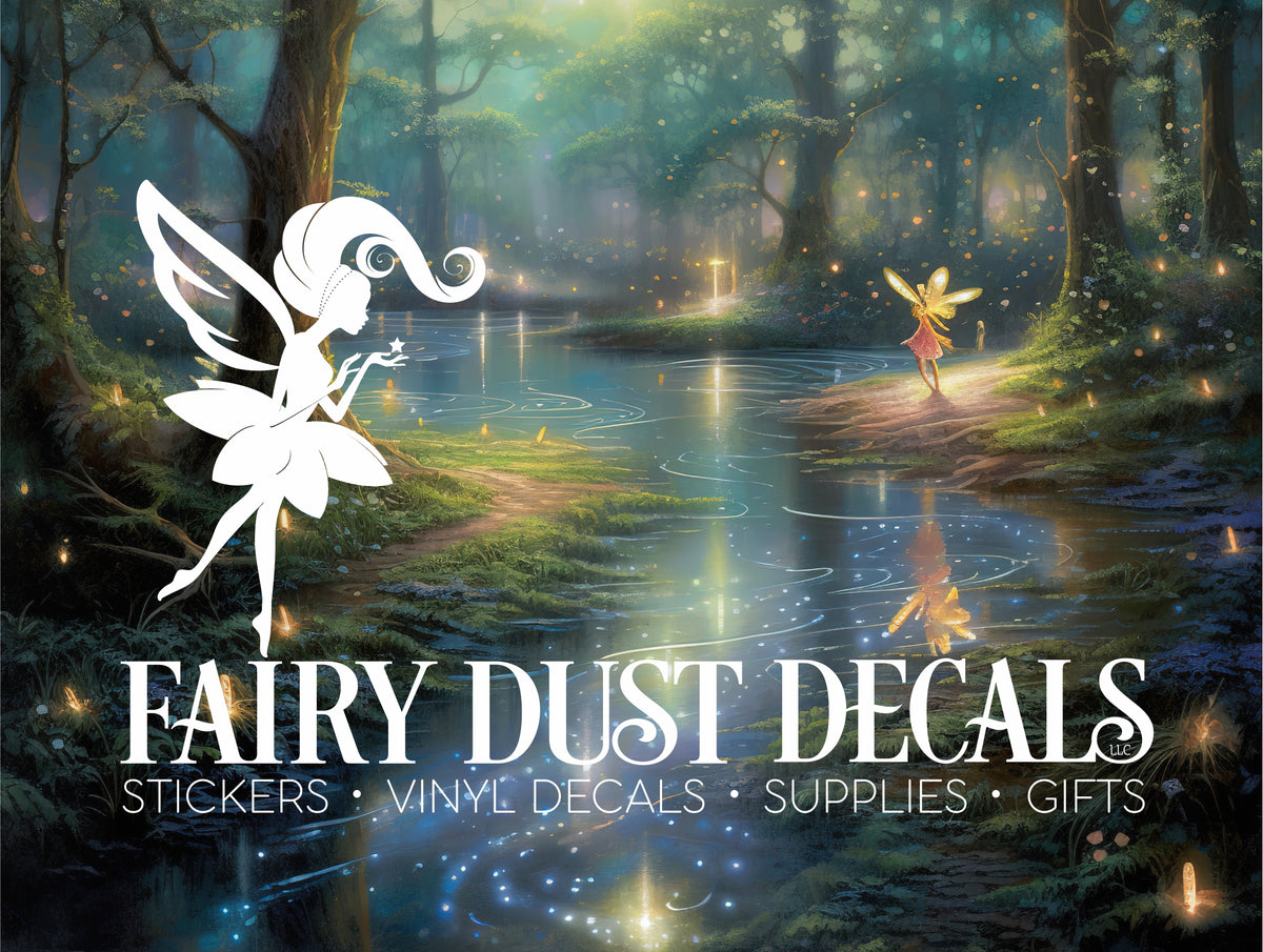Fairy Dust Decals | Handmade Stickers and vinyl decals for your home ...