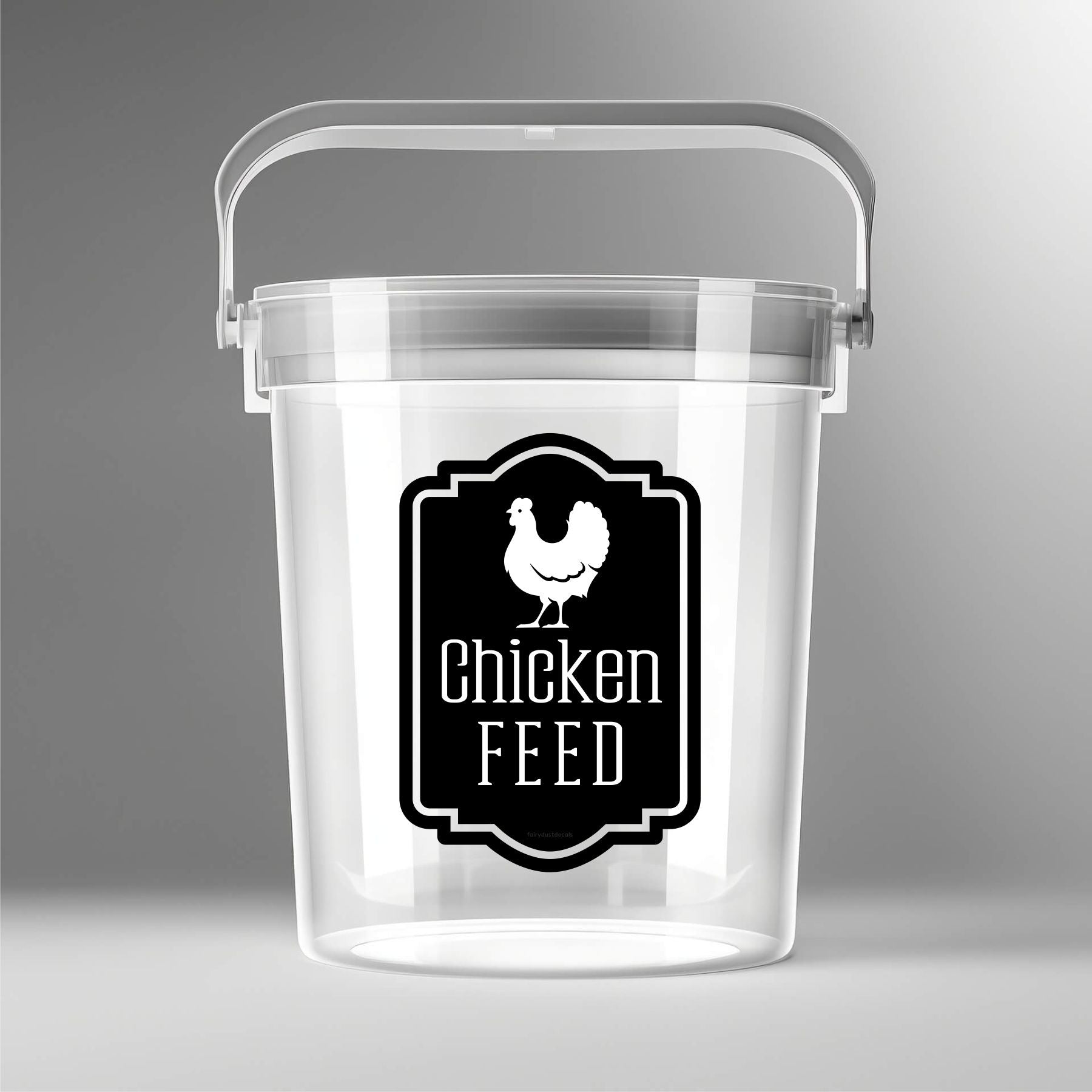 Chicken Feed Decal – Fairy Dust Decals