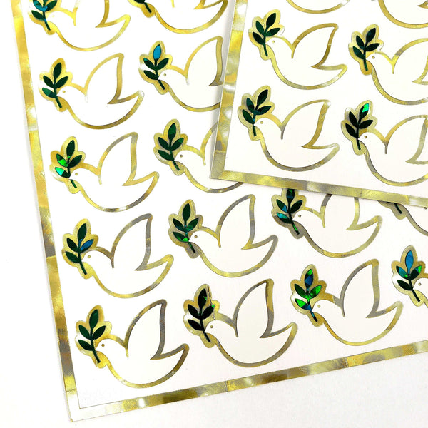 Peace Dove Stickers – Fairy Dust Decals