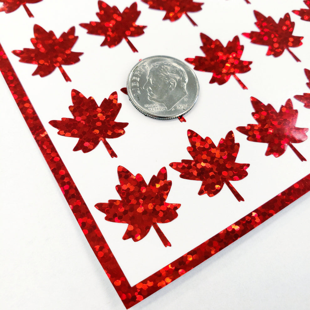 Maple Leaf Stickers – Fairy Dust Decals