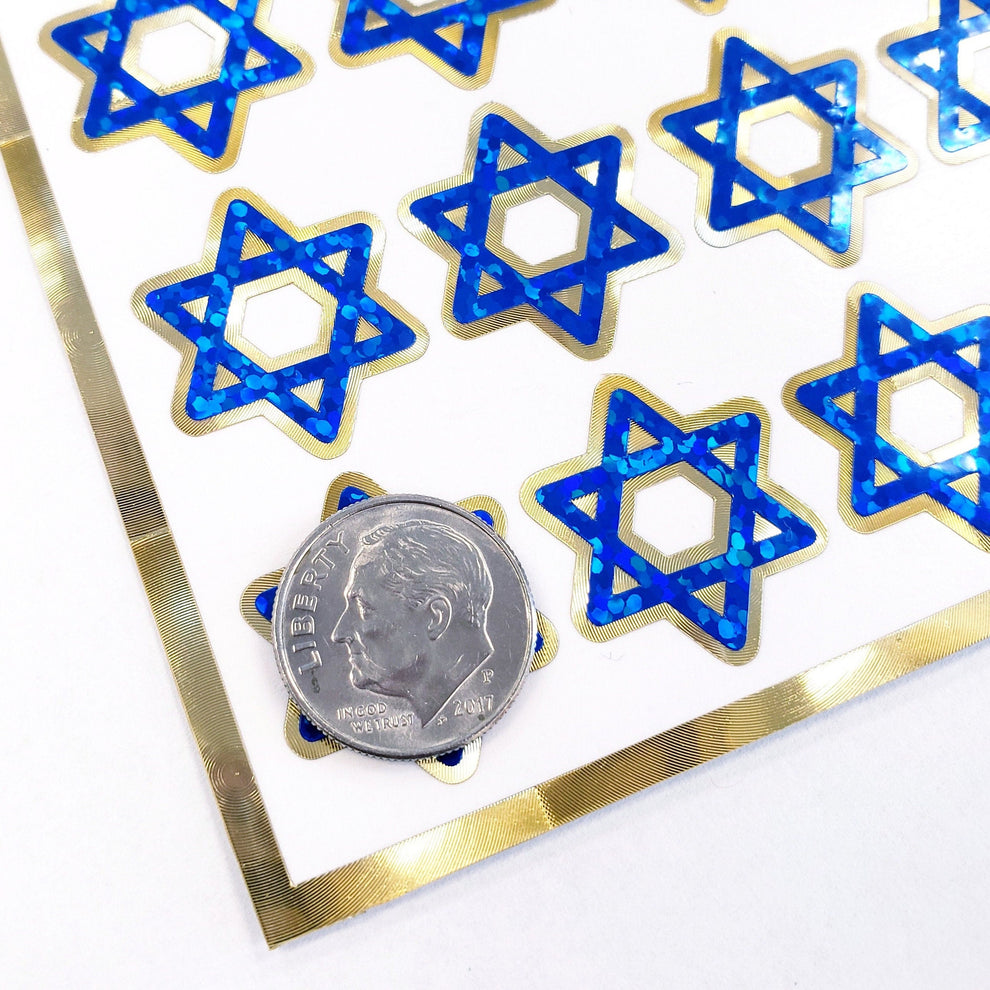 Star of David Stickers, set of 40 – Fairy Dust Decals