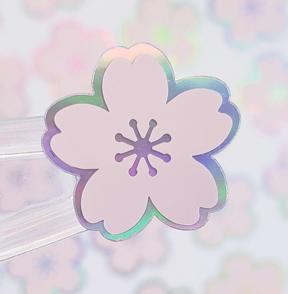 Pink Cherry Blossom Flower Stickers, set of 70 – Fairy Dust Decals