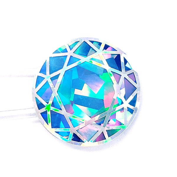 Light Blue Round Gem Stickers – Fairy Dust Decals