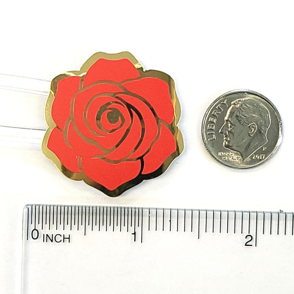 Red Roses Sticker Sheet, set of 15 – Fairy Dust Decals