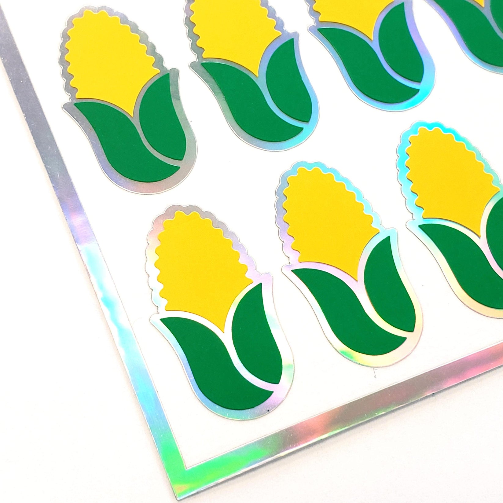 Corn on the Cob Stickers | Fairy Dust Decals – Fairy Dust Decals