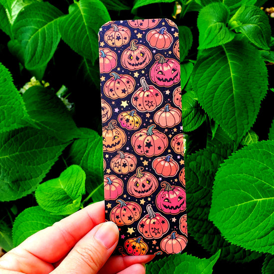 Halloween Pumpkins Bookmark with tassel – Fairy Dust Decals