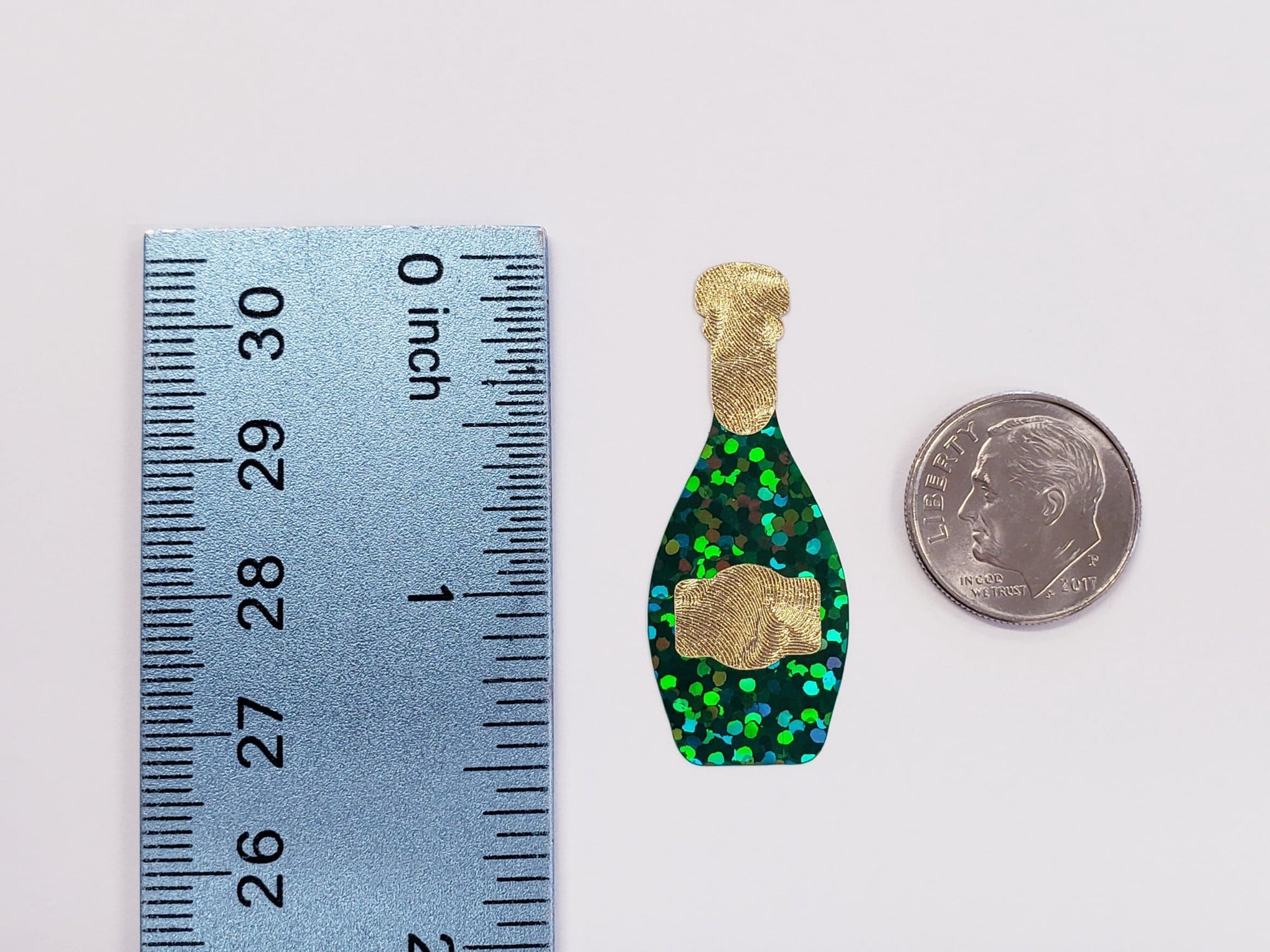 Champagne Bottle Stickers, set of 30 – Fairy Dust Decals