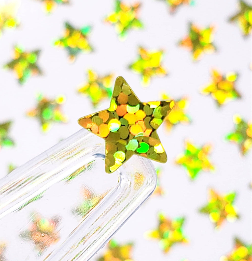 Yellow Star Stickers – Fairy Dust Decals